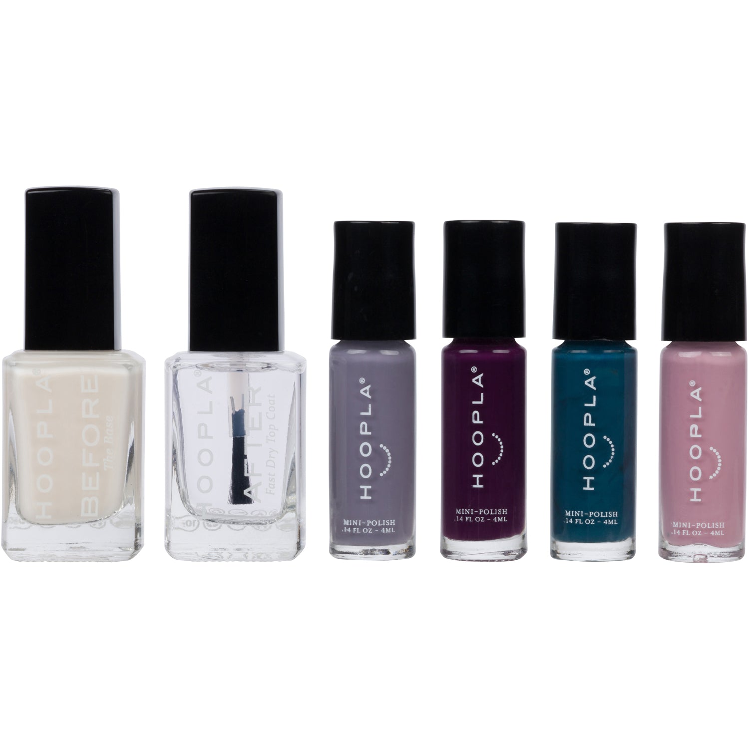 The Complete Clean Nail Polish Set - Beautiful – Hoopla Happy Hands + Feet