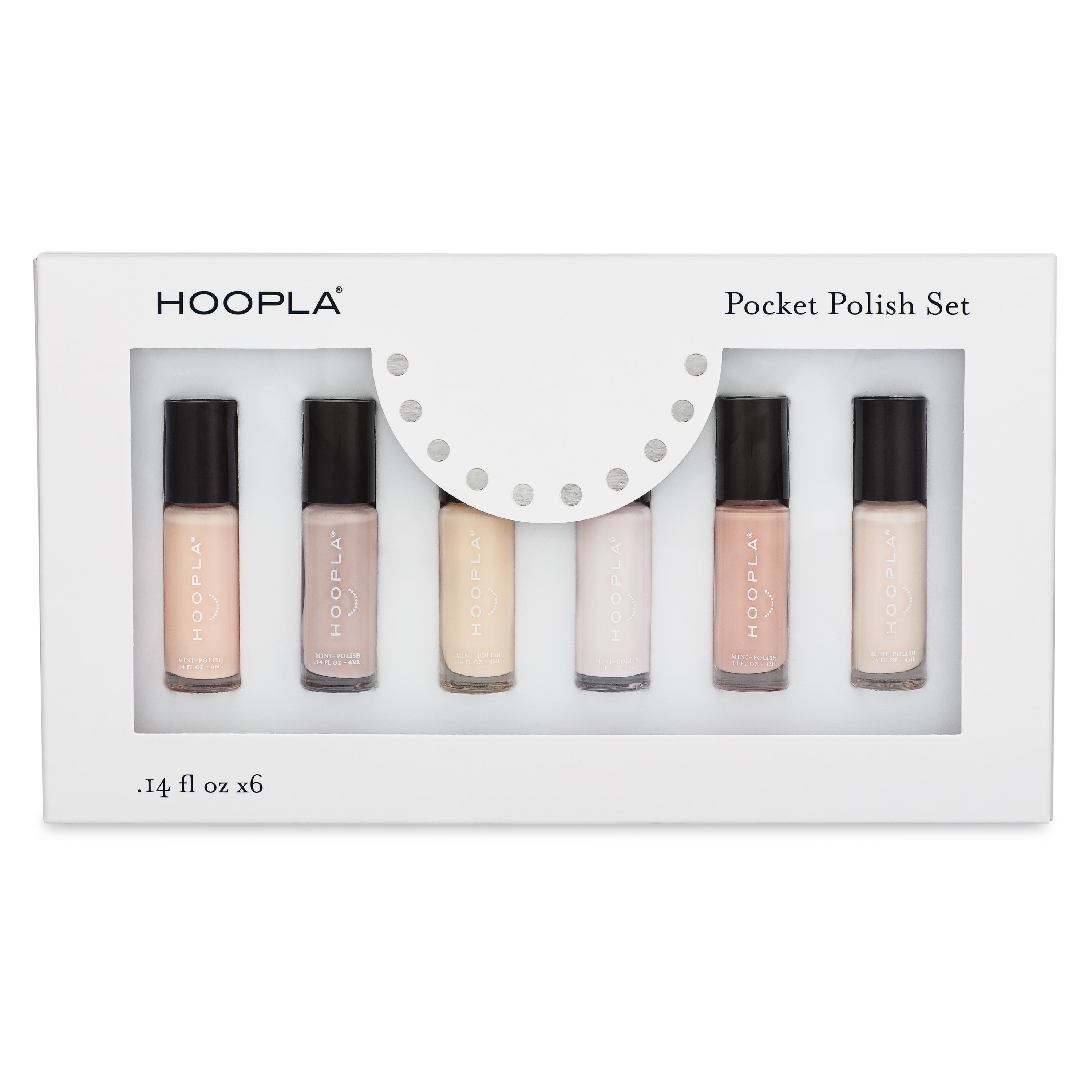 Pocket Polish Set - Neutral Set – Hoopla Happy Hands + Feet
